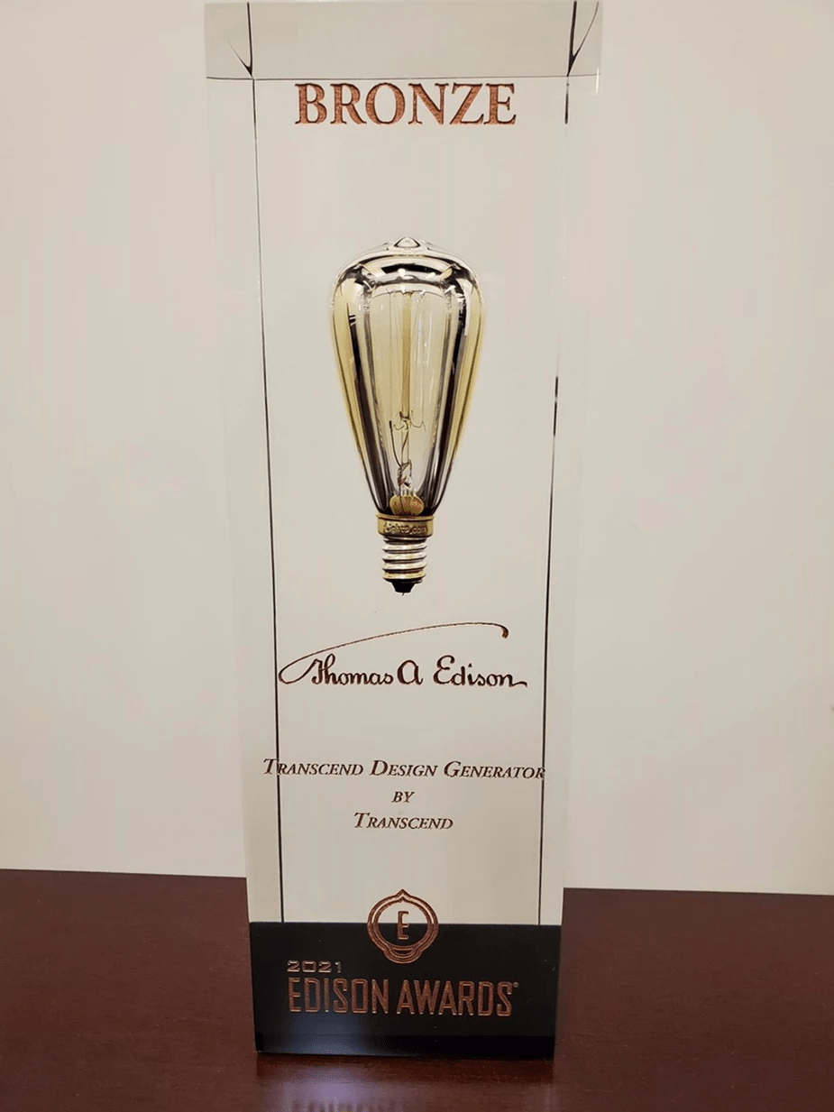 Transcend Wins a 2021 Edison Award - Transcend